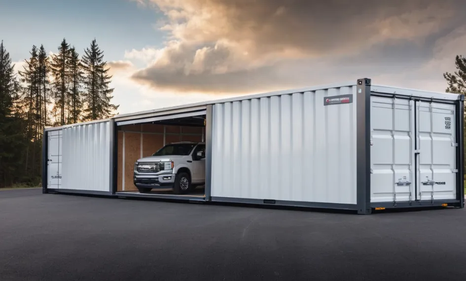 Driveway Storage Pod Delivery & Placement Guide | Storage-Tech