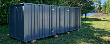 Steel Flat-Pack Storage Containers in Canada | Storage-Tech